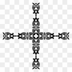 Victorian Clipart Cross - Victorian Cross - Free Transparent PNG ...