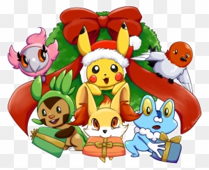 Pokemon Christmas Clipart - Pokemon Christmas - Free Transparent PNG ...