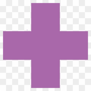 Purple Cross Png - Full Size PNG Clipart Images Download