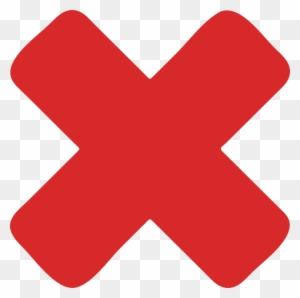 Wrong - Wrong Cross Transparent Background - Free Transparent PNG ...