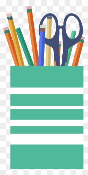 Pens And Pencils Clipart - Cartoon Pencil Horizontal - Free Transparent ...
