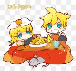 Rin Is Fat By Lluxury - Fat Kagamine Rin - Full Size PNG Clipart Images ...