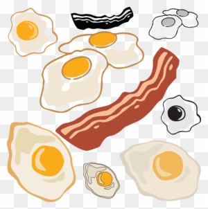 Bacon And Eggs Clip Art, Transparent PNG Clipart Images Free Download ...