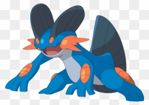 Anime Pokemon Png Hd - Pokemon Mudkip Final Evolution - Free ...