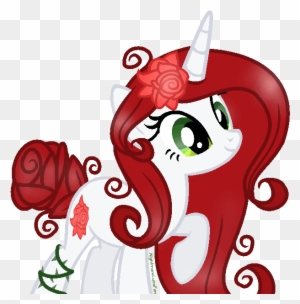 Rose Petal By Nightmarelunafan - Red And White My Little Pony - Free ...