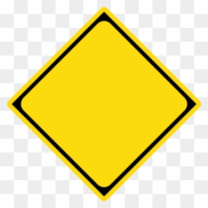 Yellow Diamond Road Sign Meaning - Free Transparent PNG Clipart Images ...