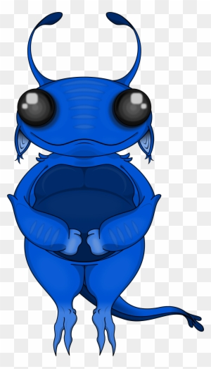 Cartoon Alien Black And White - Free Transparent PNG Clipart Images ...