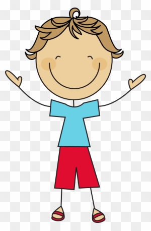 Little Boy Stick Figure