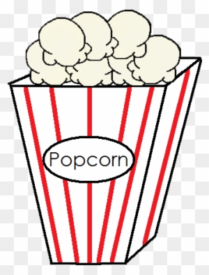 Circus Popcorn Clipart - Draw A Popcorn Bag - Free Transparent PNG ...