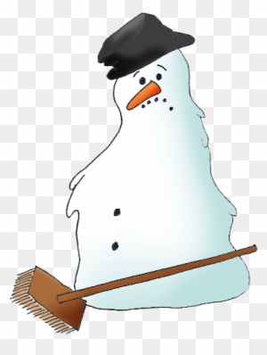 Melting Snowman Clipart - Svg File Melting Snowman - Free Transparent ...