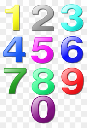 Print Free Stylish Numbers 0-9 - Gambar Animasi Angka 1 - Free ...