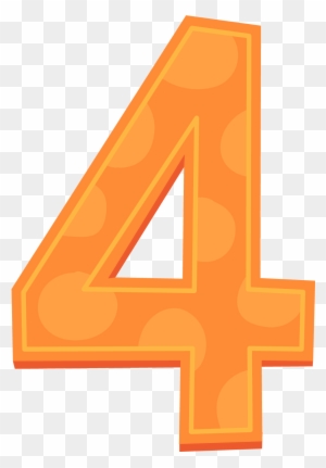 Cute Number 4 Cliparts - Cross - Free Transparent PNG Clipart Images ...