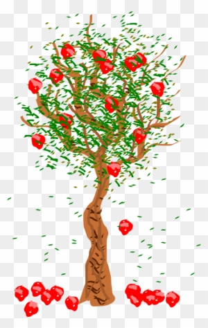 Fruits Falling From Tree - Free Transparent PNG Clipart Images Download