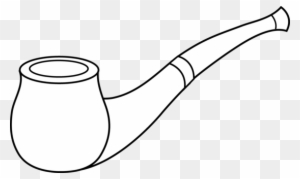 Pipe Clipart Black And White - Pipe Coloring Page - Free Transparent ...