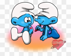 Draw Smurfs How To A Smurf Picture - Handy And Hefty Smurf - Free ...