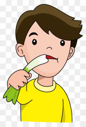 Eating Vegetables Clipart - Eat Vegetable Png - Free Transparent PNG ...