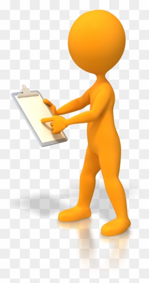 Animation Clipboard Stick Figure Clip Art - Clip Board Animation - Free ...
