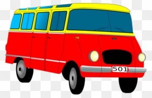 Daycare Bus Clip Art - Van Clipart Png - Free Transparent PNG Clipart ...