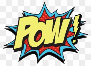 Pow Batman Schriftart