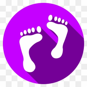 Feet Icon Blue - Blue Feet Icon - Free Transparent PNG Clipart Images ...