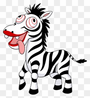 Zany Zebra Reading Fun Clip Art - Zebra With Book Clip Art - Free ...