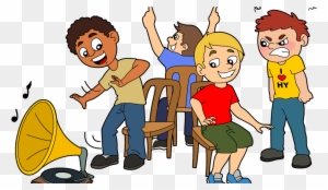 Game Clipart Musical Chair - Musical Chairs Clip Art - Free Transparent ...