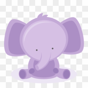 Mauve Clipart Baby Elephant - Purple Elephant Clip Art - Free ...