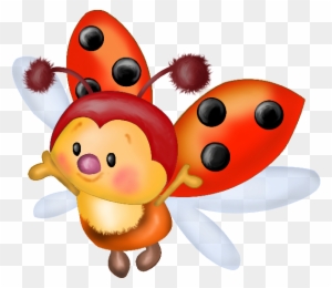 Orange Ladybug Clip Art - Orange Ladybug Cartoon - Free Transparent PNG ...