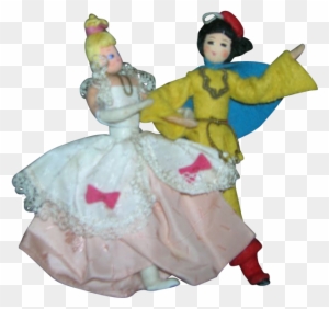 Vintage German Baps Dolls Of Cinderella And Prince - Figurine - Free ...