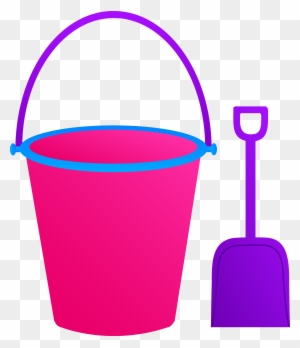 Beach Bucket And Shovel Png Clip Art - Bucket And Shovel Clipart - Free ...