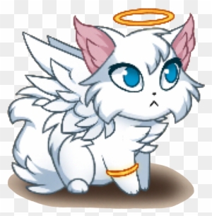 Cat Angel Clip Art Transparent Png Clipart Images Free Download