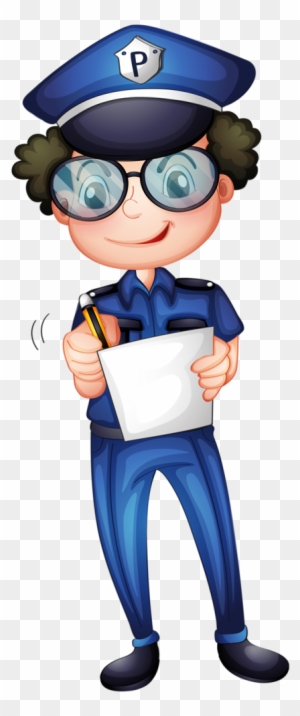 Profissões E Ofícios - Group Of Police Officers Clipart - Free ...