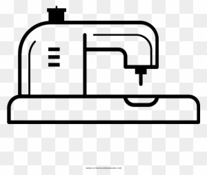 Sewing Machine Coloring Page - Sewing Machine - Free Transparent PNG ...