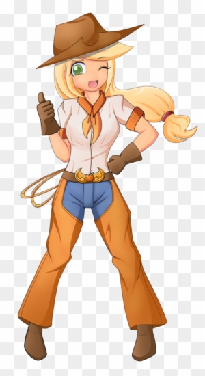 Anime, Applejack, Applejack's Hat, Artist - Imagenes Png Mlp Applejack ...