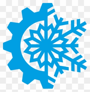 Download Hd Wallpapers Air Conditioner Logo - Snowflake Silhouette ...