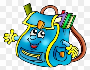 Clip Art Schoolschool - School Bag Clipart - Free Transparent PNG ...