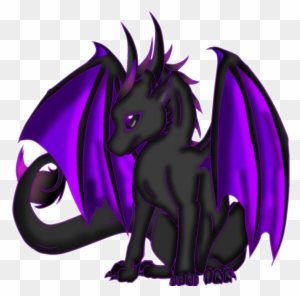 Shadow Dragon New By Miyofox - Chibi Shadow Dragon - Free Transparent ...