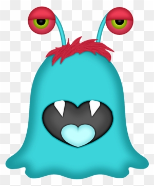 Little Monster Clip Art / Little Monster Clipart / - Cute Little ...