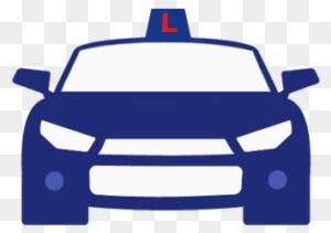Blue Learner Car - Car - Free Transparent PNG Clipart Images Download