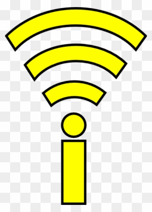 Wifi Signal Yellow - Free Transparent PNG Clipart Images Download