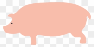 Free Pig Clipart 11, - Cartoon Pig Side View - Free Transparent PNG ...