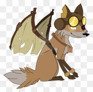 Steam Punk Fox By Watupdog123 - Cartoon - Free Transparent PNG Clipart ...