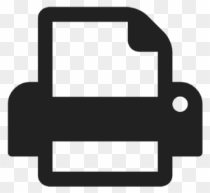 Print Icon Round Png - Free Transparent PNG Clipart Images Download