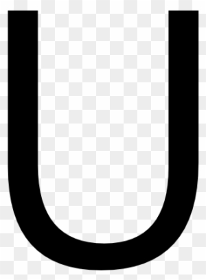 Sizes - Capital Letter U - Full Size PNG Clipart Images Download