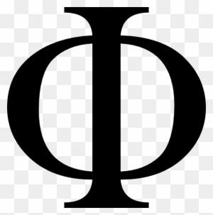 Greek Letter Image - O With A Line Through - Free Transparent PNG ...