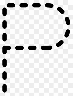 Free Vector Alphabet Tracing Letter P Clip Art - Trace The Letter P ...