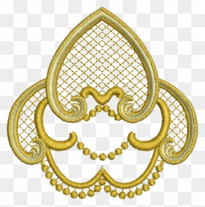 Golden Embroidery Png - Free Transparent PNG Clipart Images Download