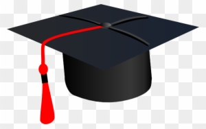 Red Grad Cap Clip Art At Clipart Library - Graduation Cap Clip Art ...