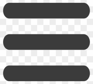 Three Line Menu Icon - Free Transparent PNG Clipart Images Download