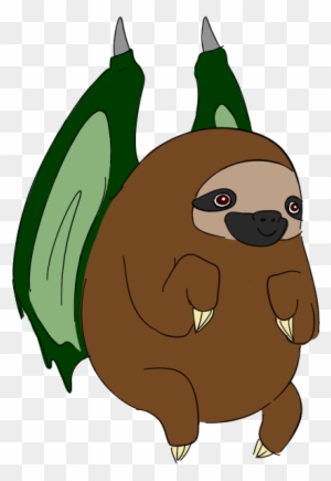 This Sloth Has Dragon Wings By Meancutie - Sloth With Dragon Wings ...